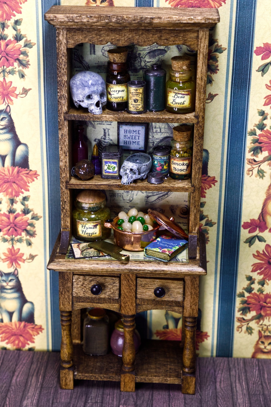 Miniature Cannibal Kitchen - Etsy