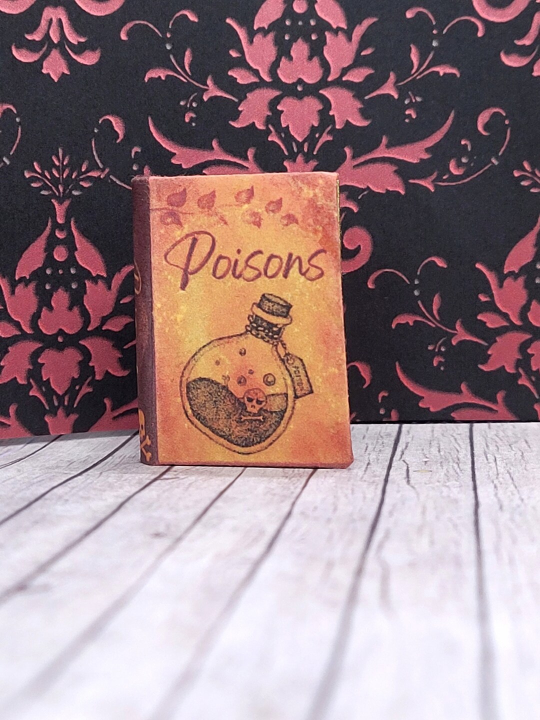 Mini Poisons Book (illustrated) - Etsy