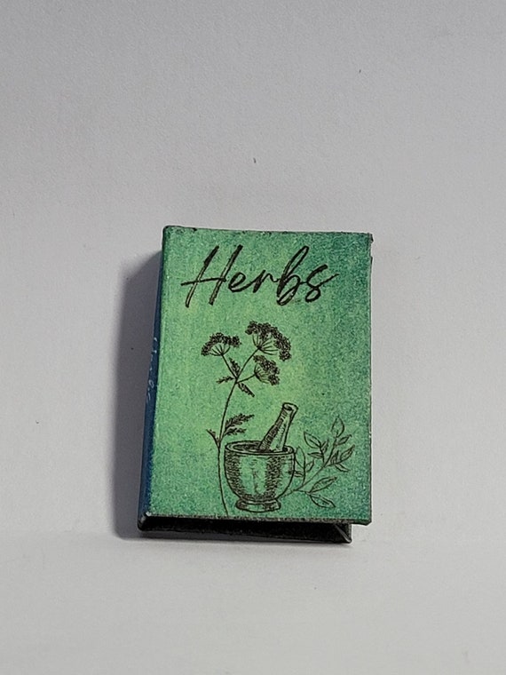 Mini Herbs Book - Etsy