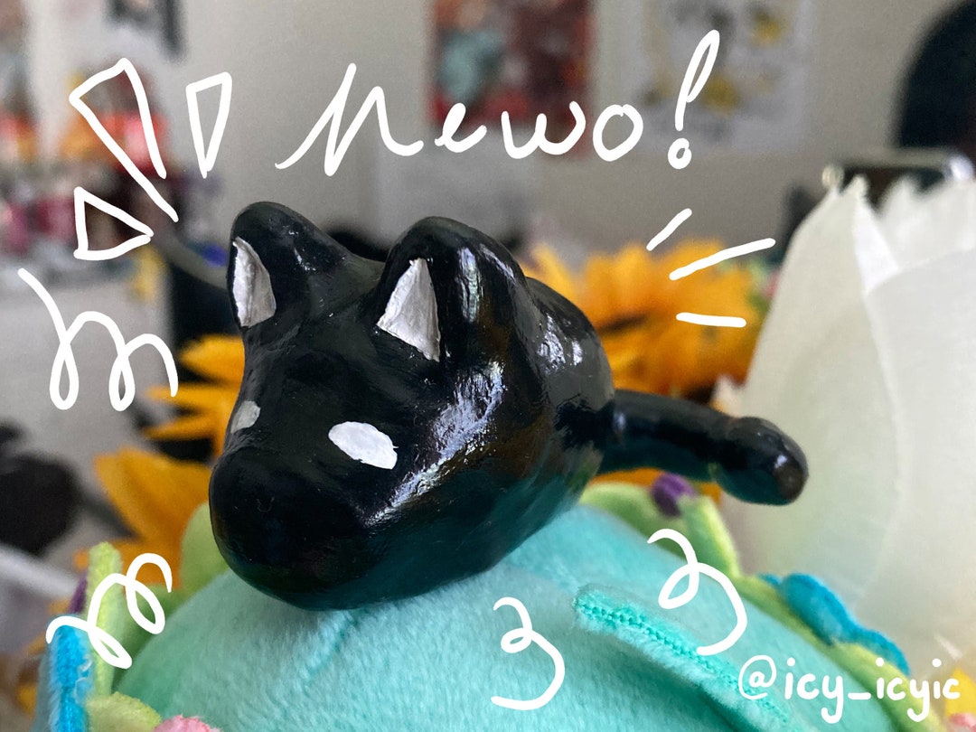 Omori Mewo Clay Figure - Etsy