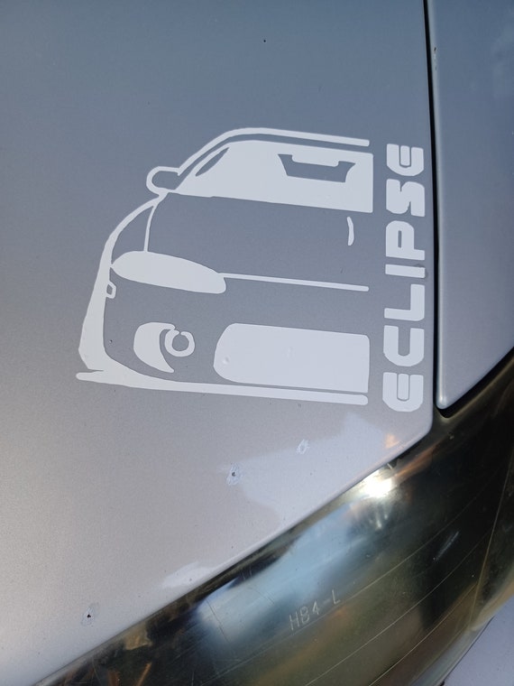 2nd Gen Eclipse Vinyl Decal - Etsy