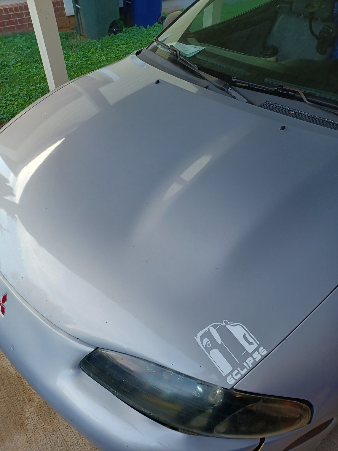 2nd Gen Eclipse Vinyl Decal - Etsy