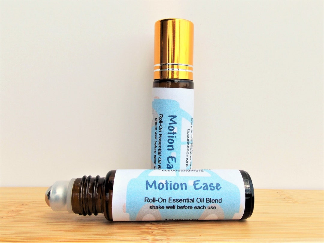 Motion Sickness Relief, Roll on for Nausea, Travel Essential Oil Blend ...