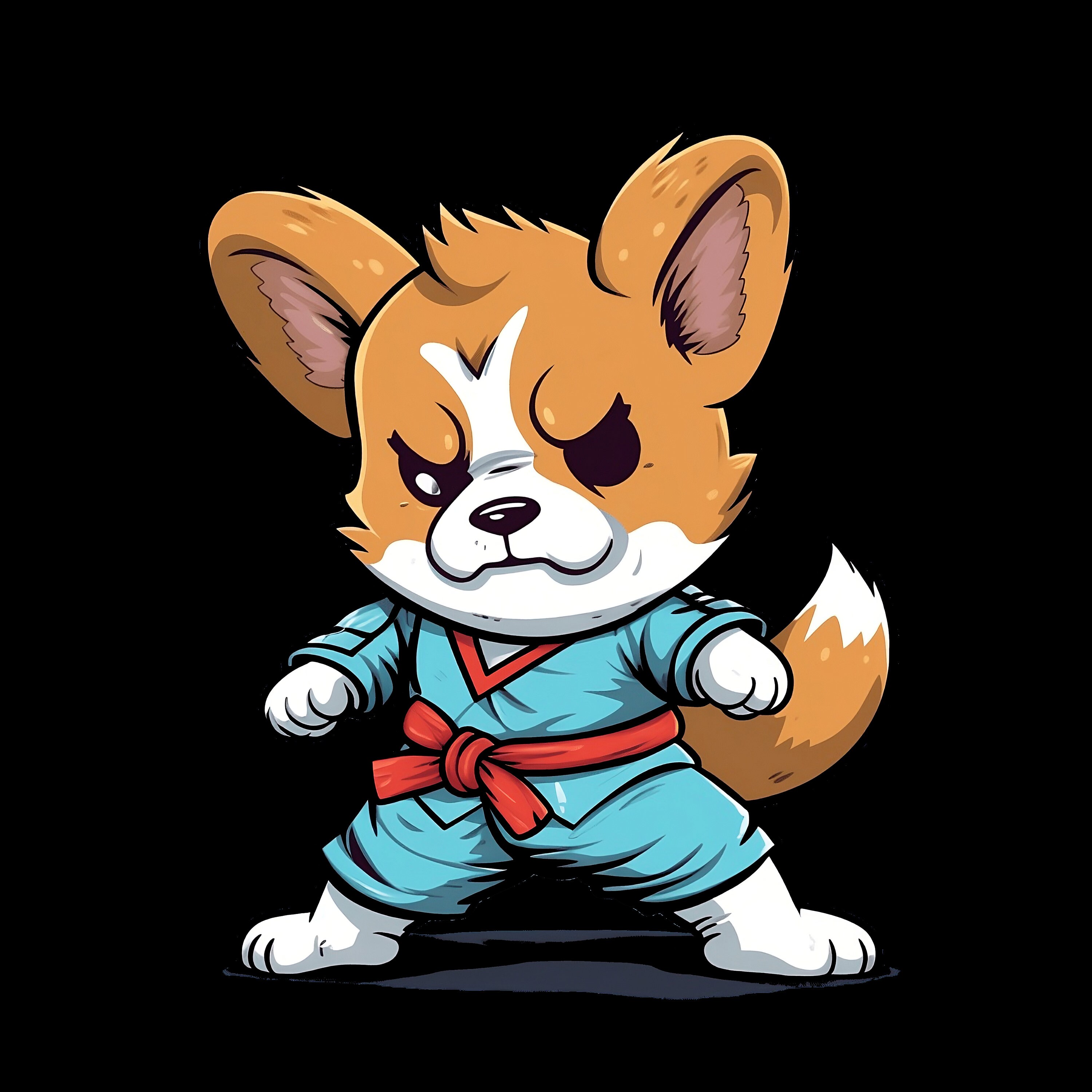 Cute Corgi Cartoon Clipart Corgi Heroes Cute Pet Digital Graphics Corgi ...