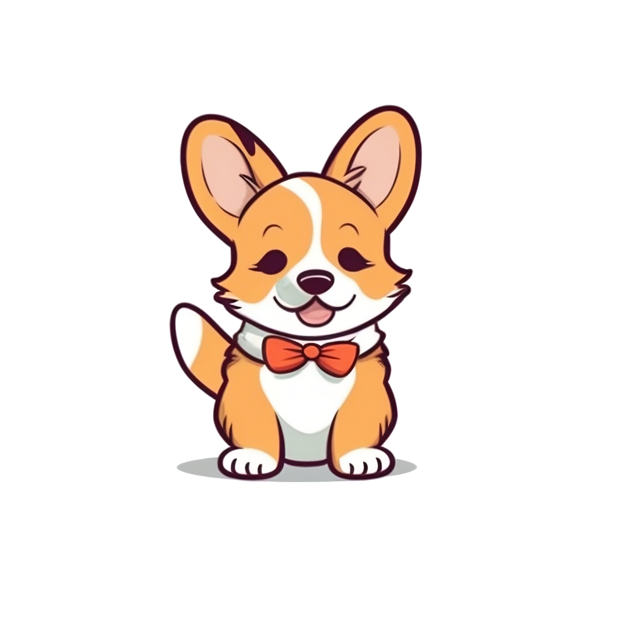 Corgi Cartoon Clipart Corgi PNG Perfect Gift Dog Mom Clipart Fun Cute ...