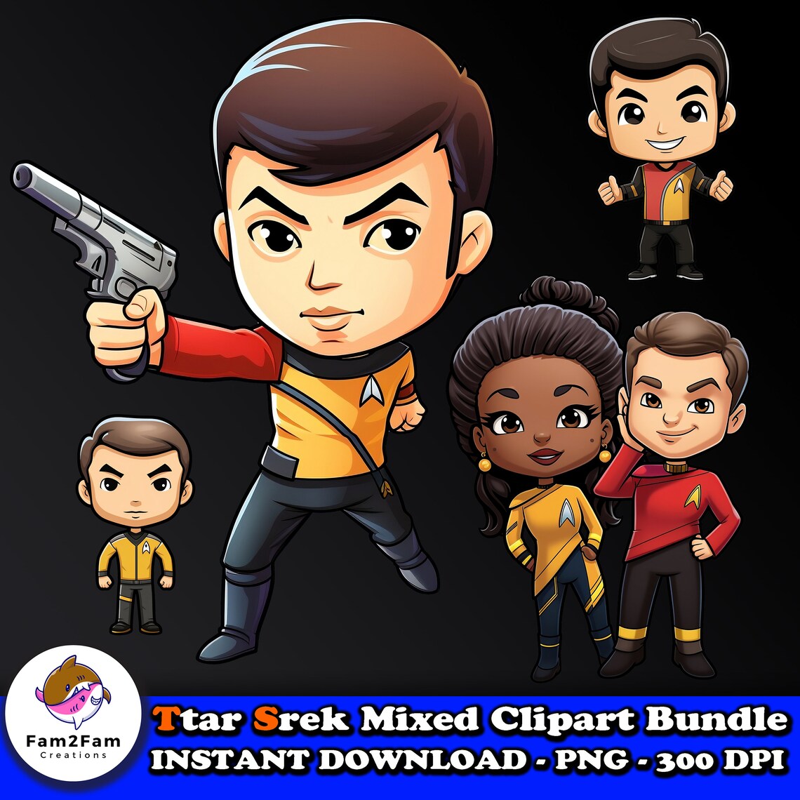 Cute Ttar Srek the Clipart Popular TV Clipart Design for T Shirt ...