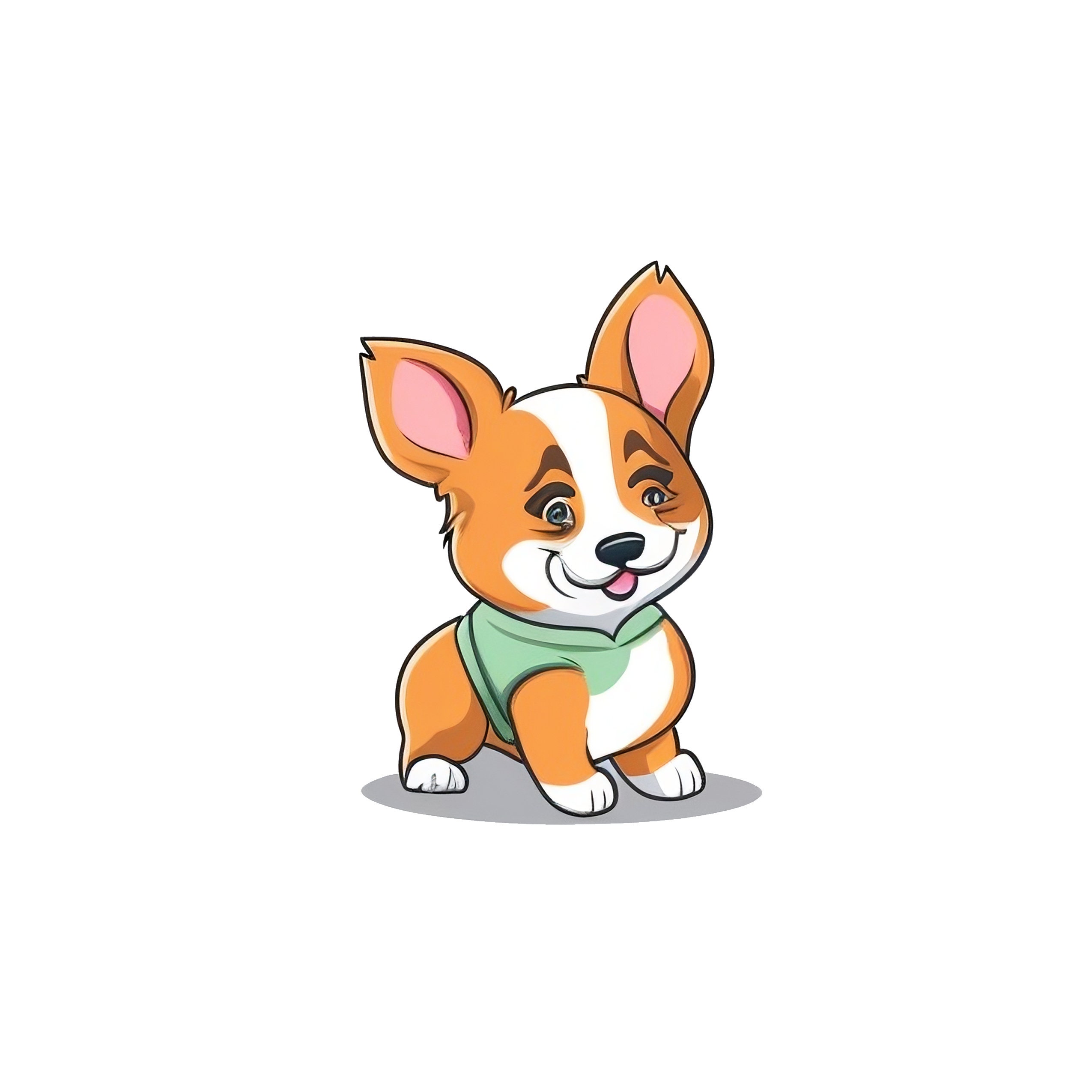 Corgi Cartoon Clipart Corgi PNG Perfect Gift Dog Mom Clipart Fun Cute ...