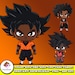 DBZ Chibi Clipart Bundle, Anime Style (digital Download) - Etsy