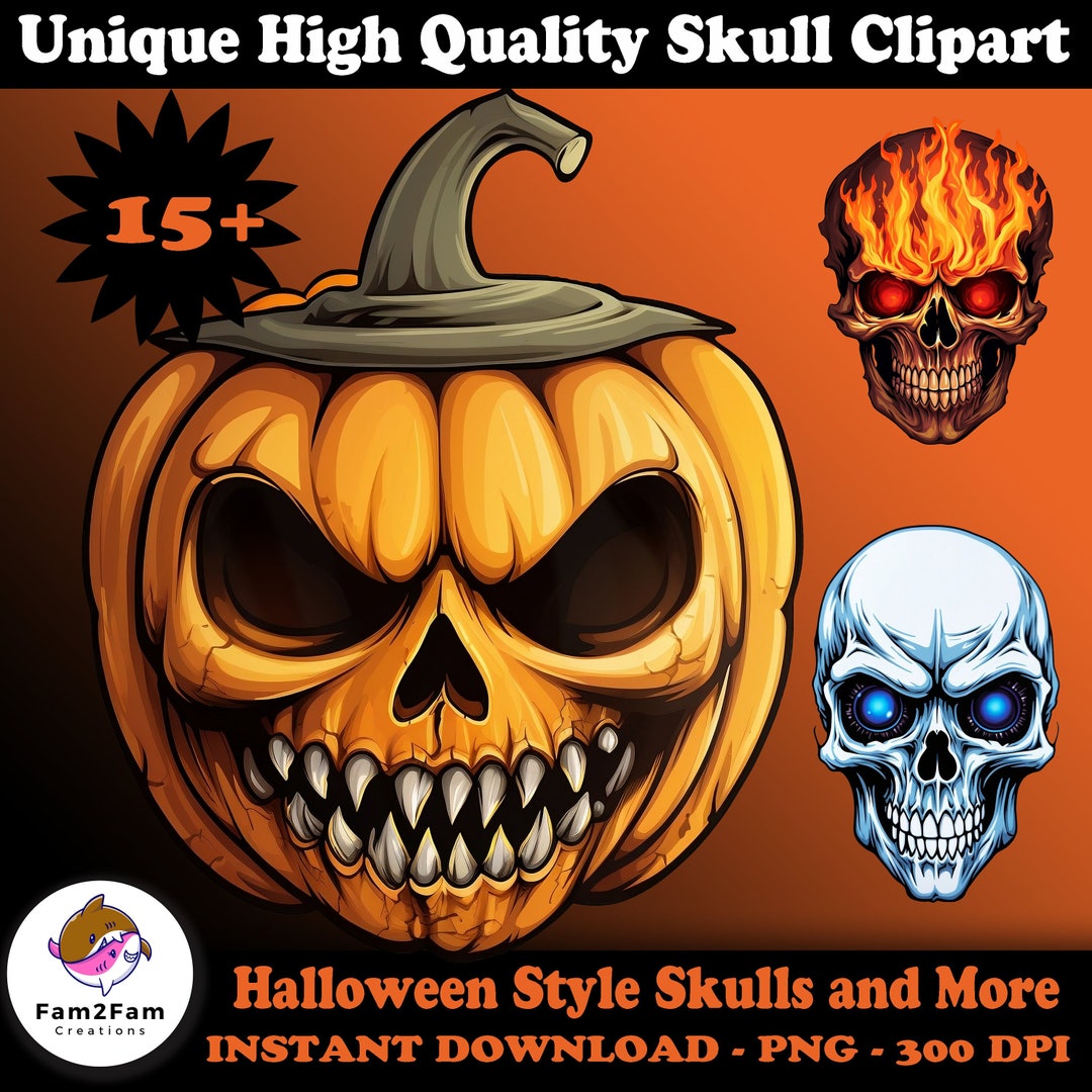 Halloween Skulls and More Clipart Popular Clipart Halloween Clipart ...