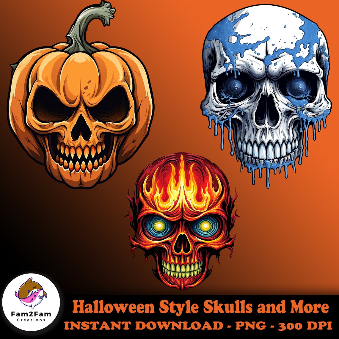 Halloween Skulls and More Clipart Popular Clipart Halloween Clipart ...