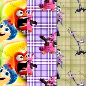 SEAMLESS PATTERN Inside Out, Inside Out Paper, Scrapbooking, Inside Out ...