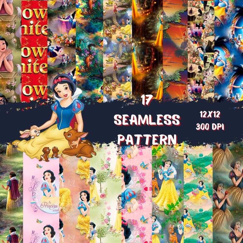 Snow White Patterns - Etsy