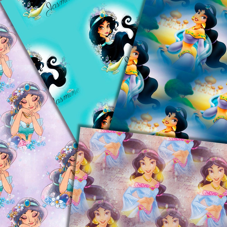 SEAMLESS PATTERN Jasmine Jasmine Paper Jasmine Digital - Etsy