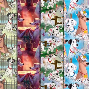 101 Dalmatians Seamless Pattern: 12x12 Digital Paper (digital Download) - Etsy