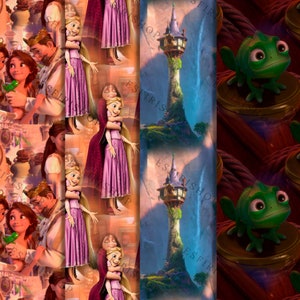 SEAMLESS PATTERN! Rapunzel, Rapunzel Paper, Rapunzel Digital Paper ...