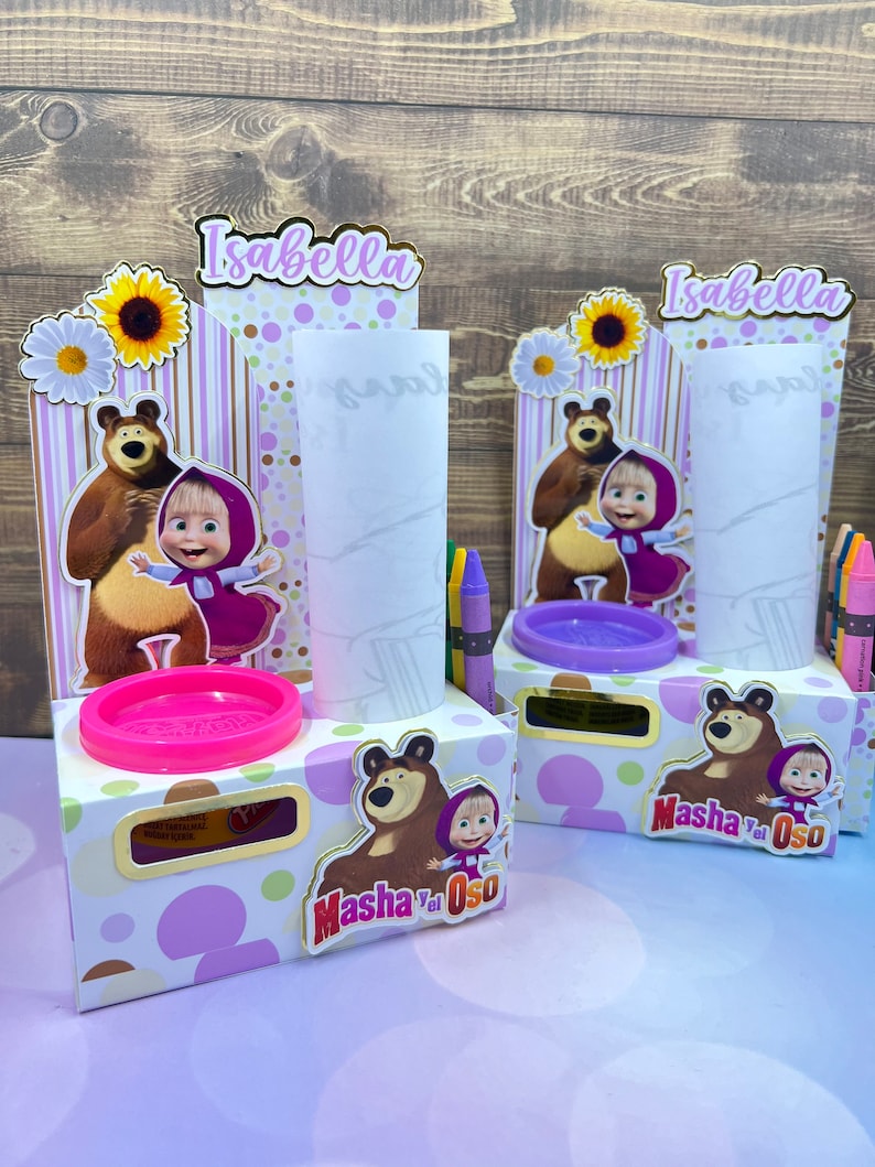 MASHA & BEAR ACTIVITYBOX - Etsy