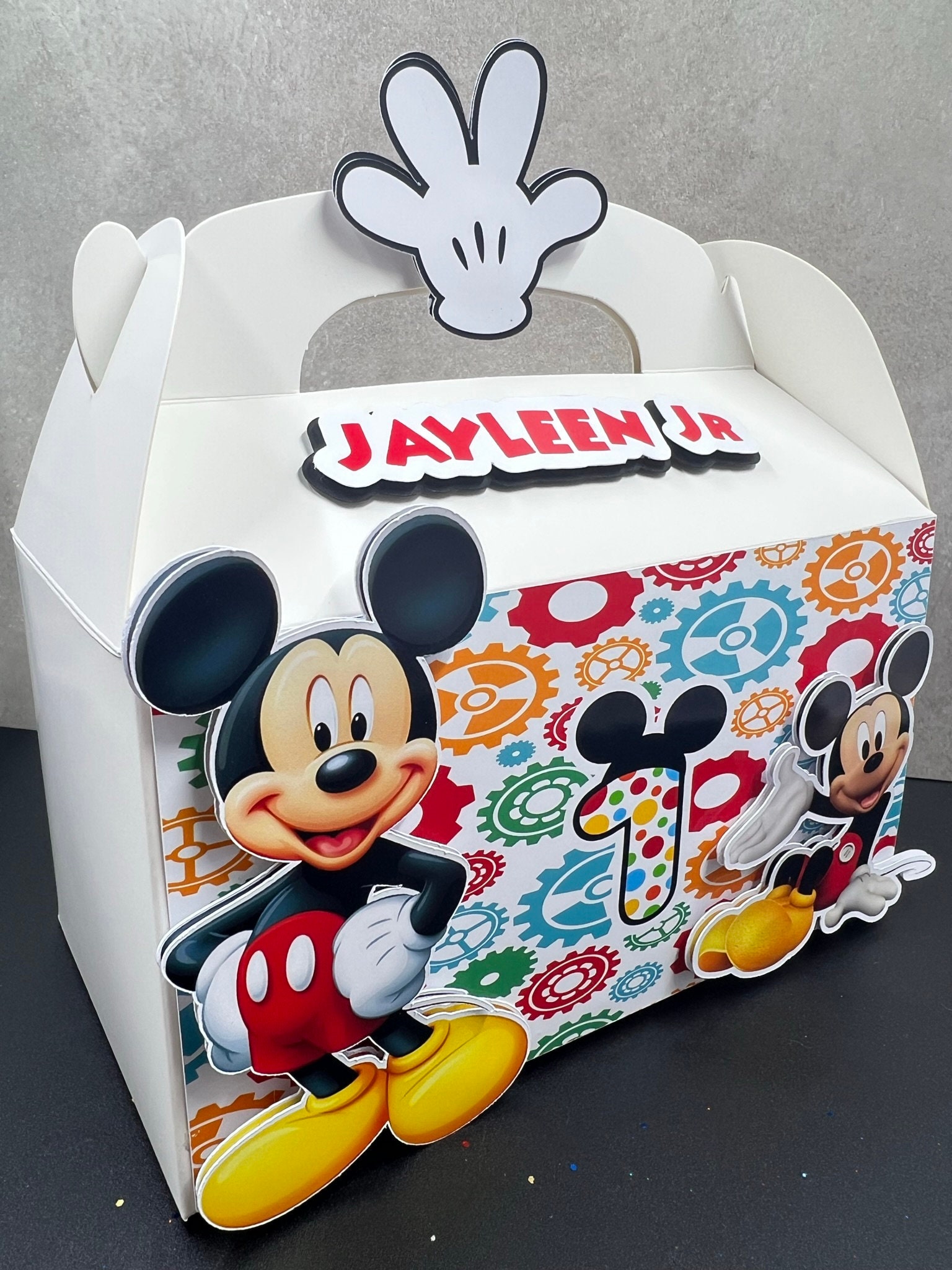 Mickey Mouse Gable Box - Etsy
