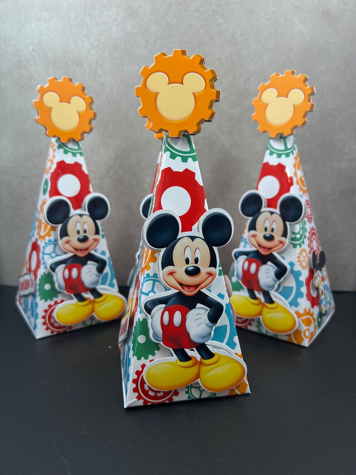 Mickey Mouse Pyramid Box - Etsy