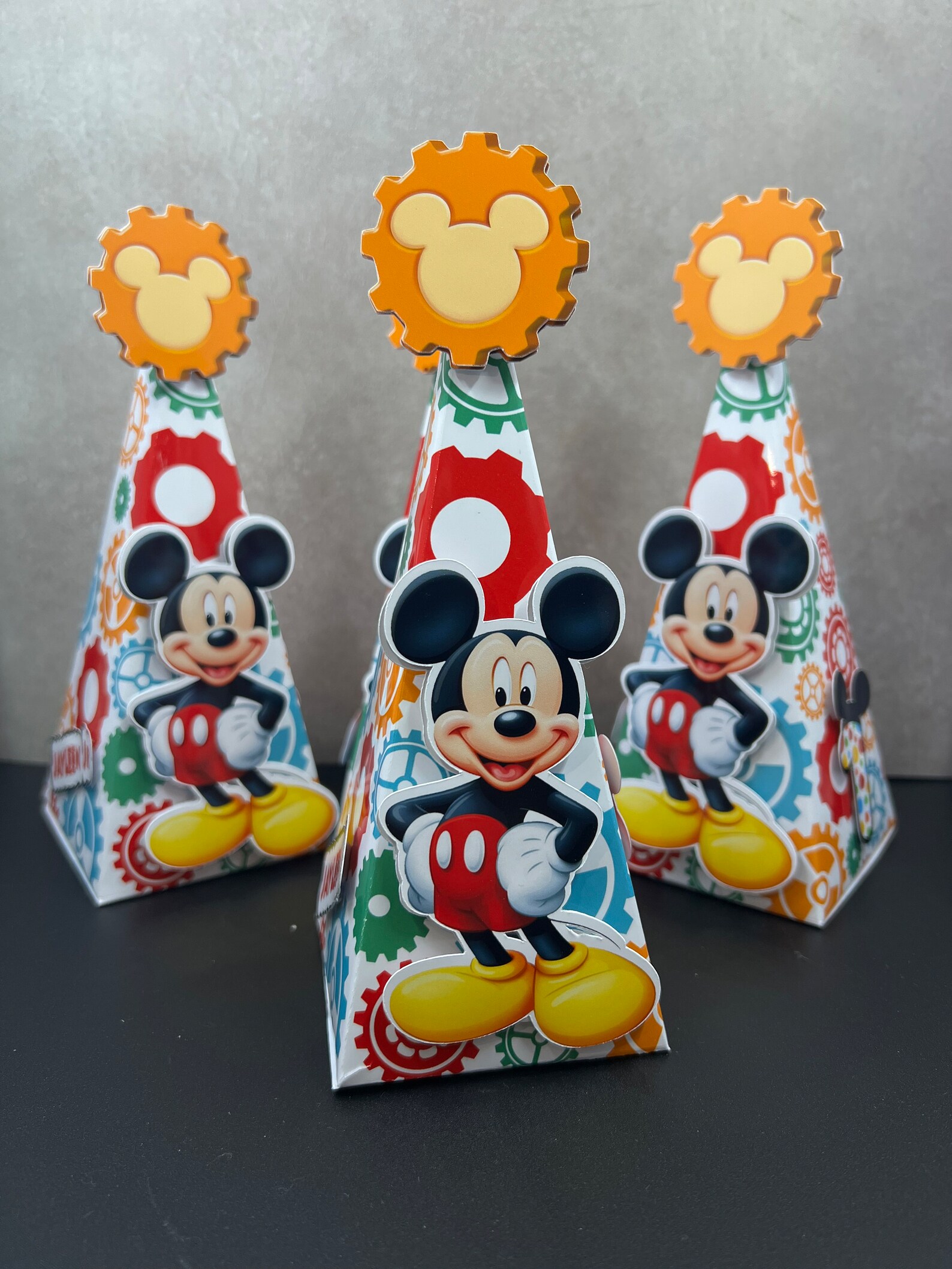 Mickey Mouse Pyramid Box - Etsy