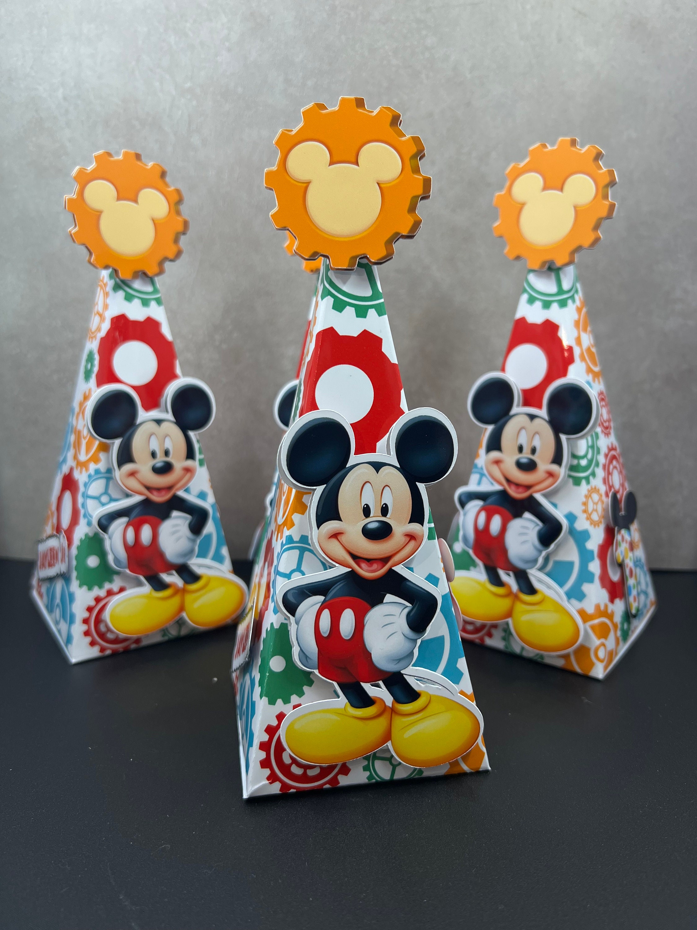 Mickey Mouse Pyramid Box - Etsy