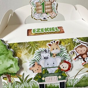 WILD ONE SAFARI Gable Box - Etsy