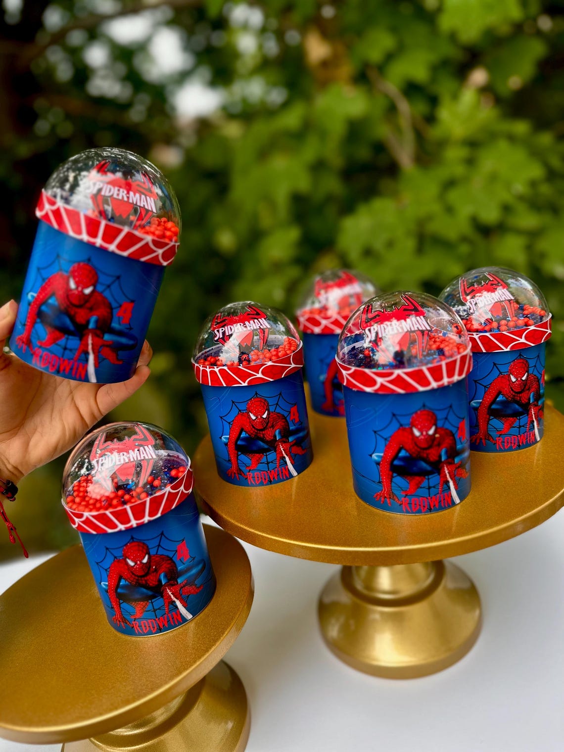 Spiderman Pringles Shaker - Etsy