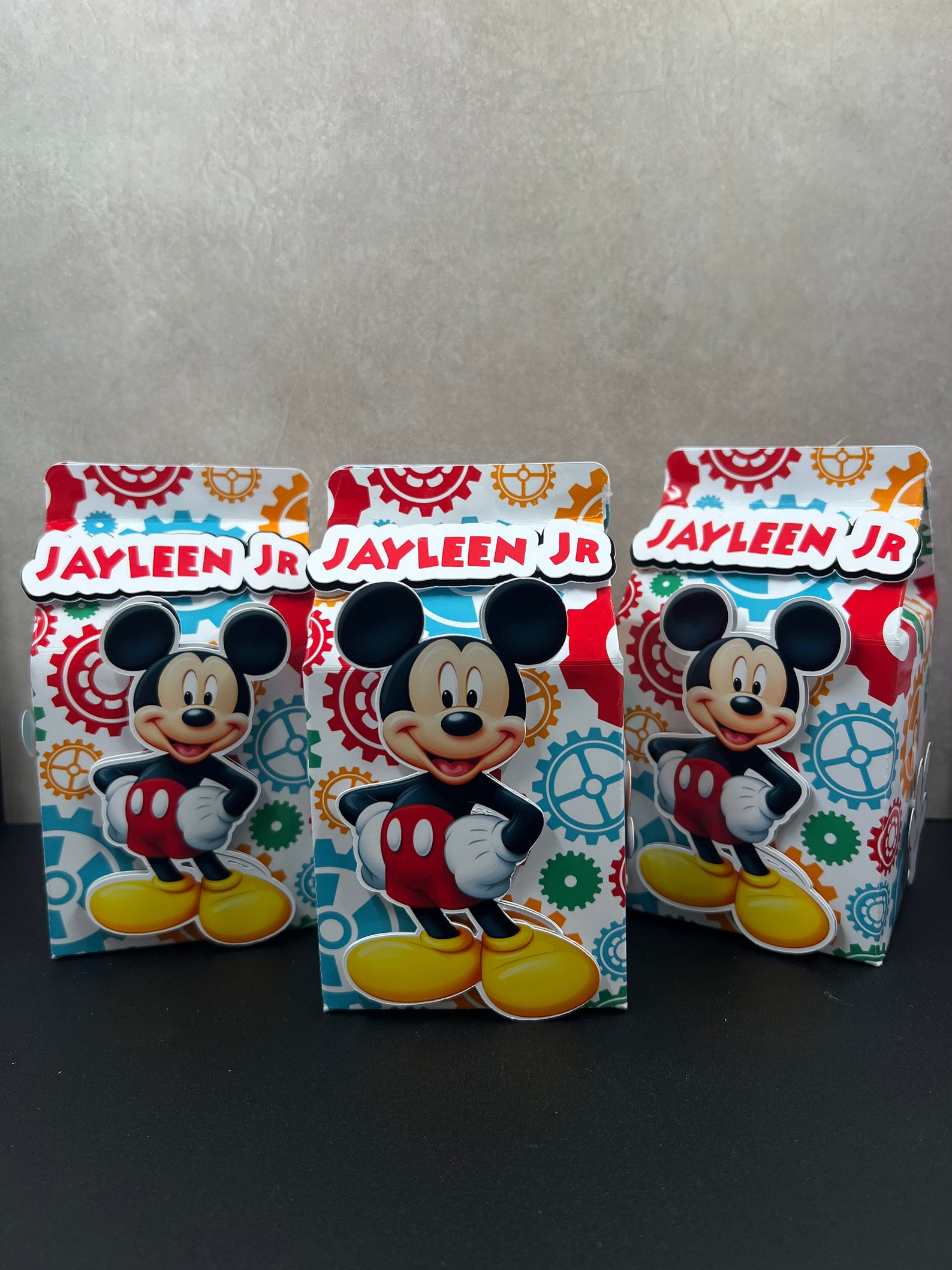 Mickey Mouse Milk Box - Etsy