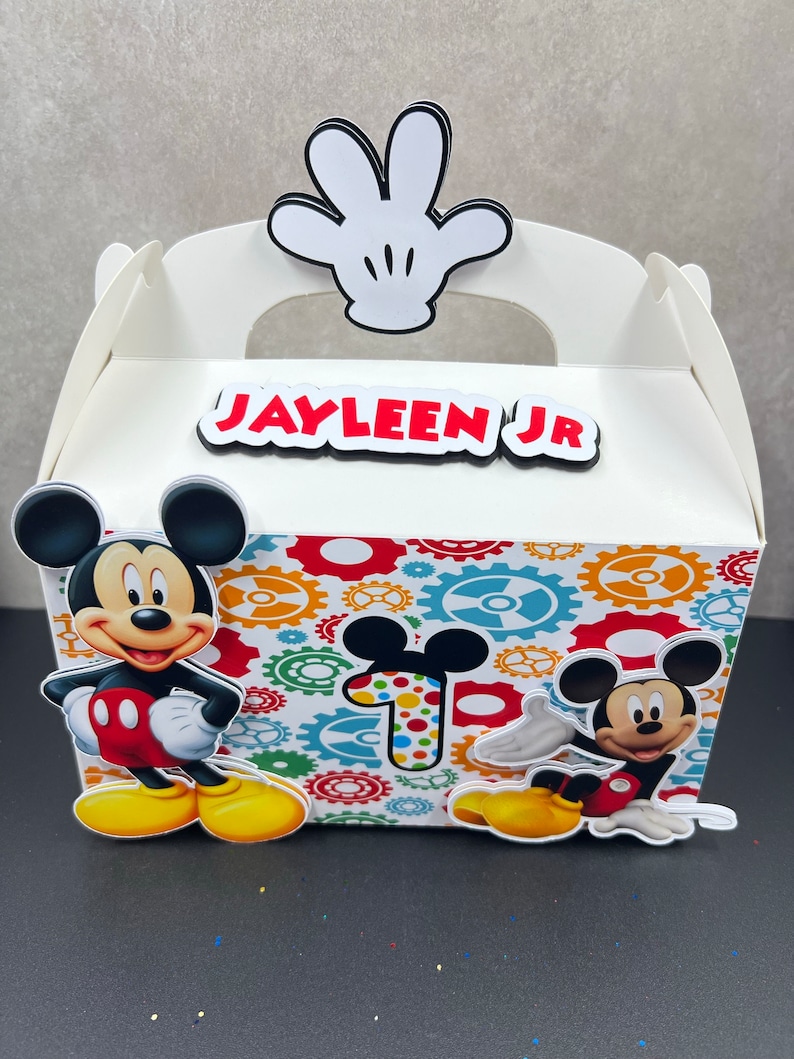 Mickey Mouse Gable Box - Etsy
