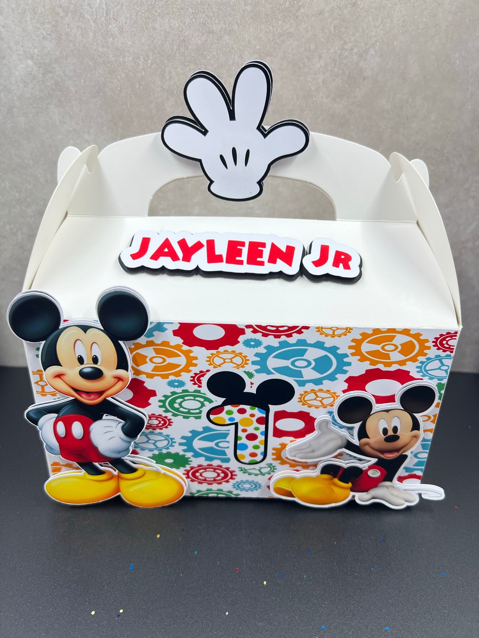 Mickey Mouse Gable Box - Etsy