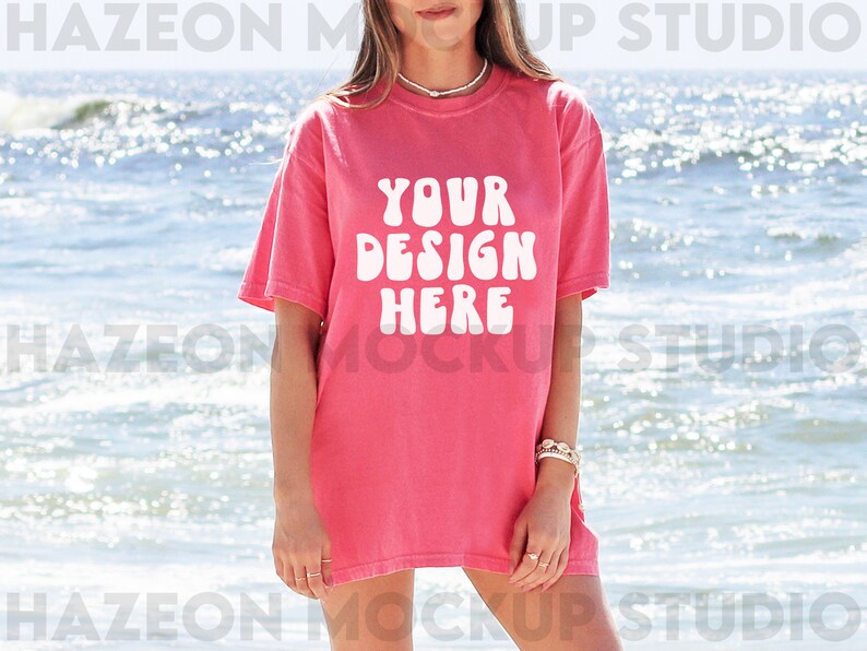 Comfort Colors C1717 Watermelon Mockup Oversized Watermelon - Etsy