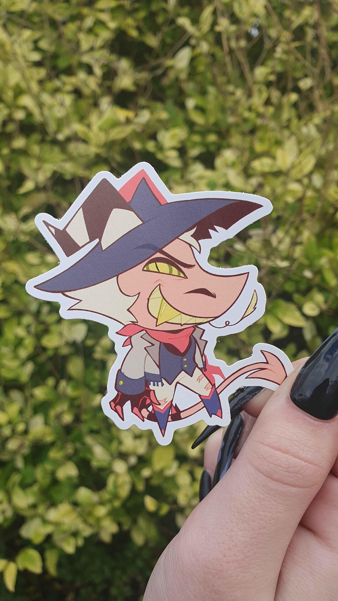 Helluva Boss Striker Sticker - Etsy