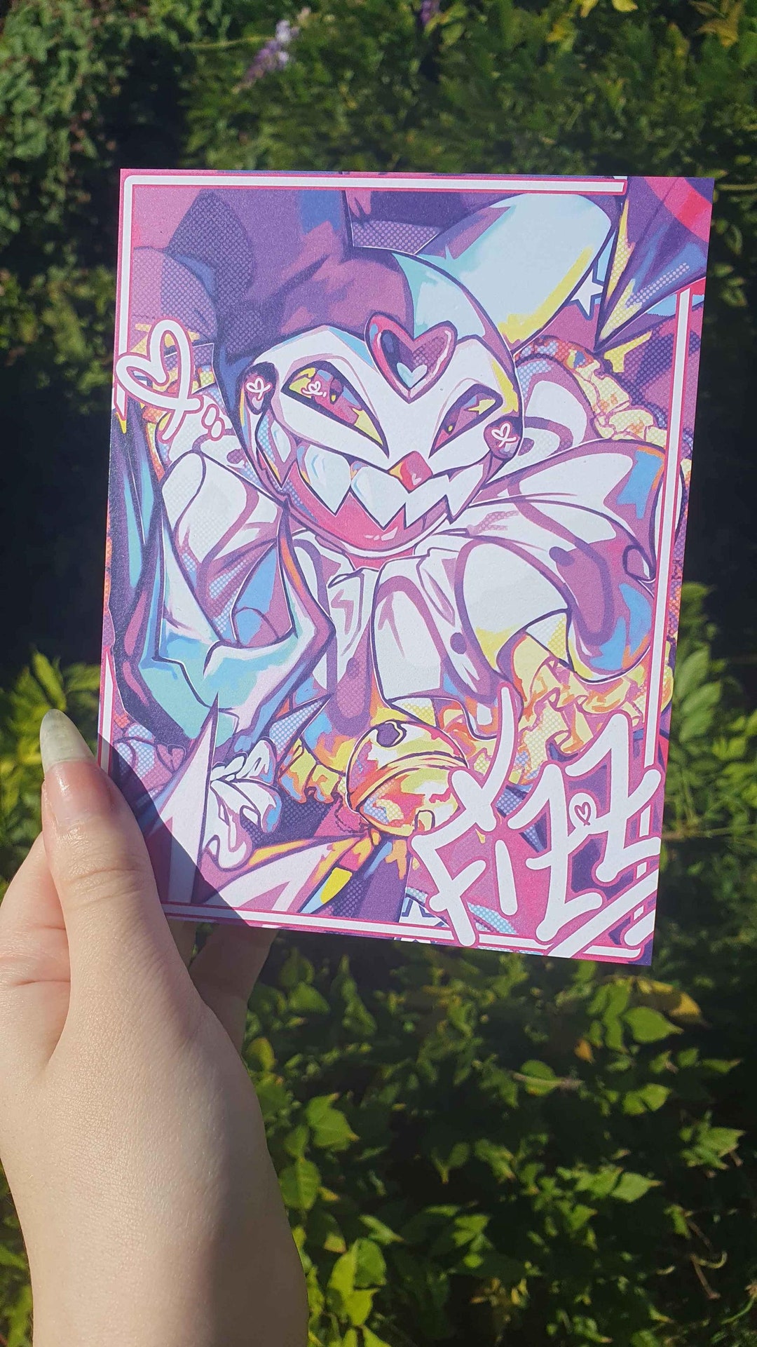 Colourful Fizzarolli Helluva Boss Print - Etsy