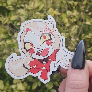 Hazbin Hotel Charlie Sticker - Etsy
