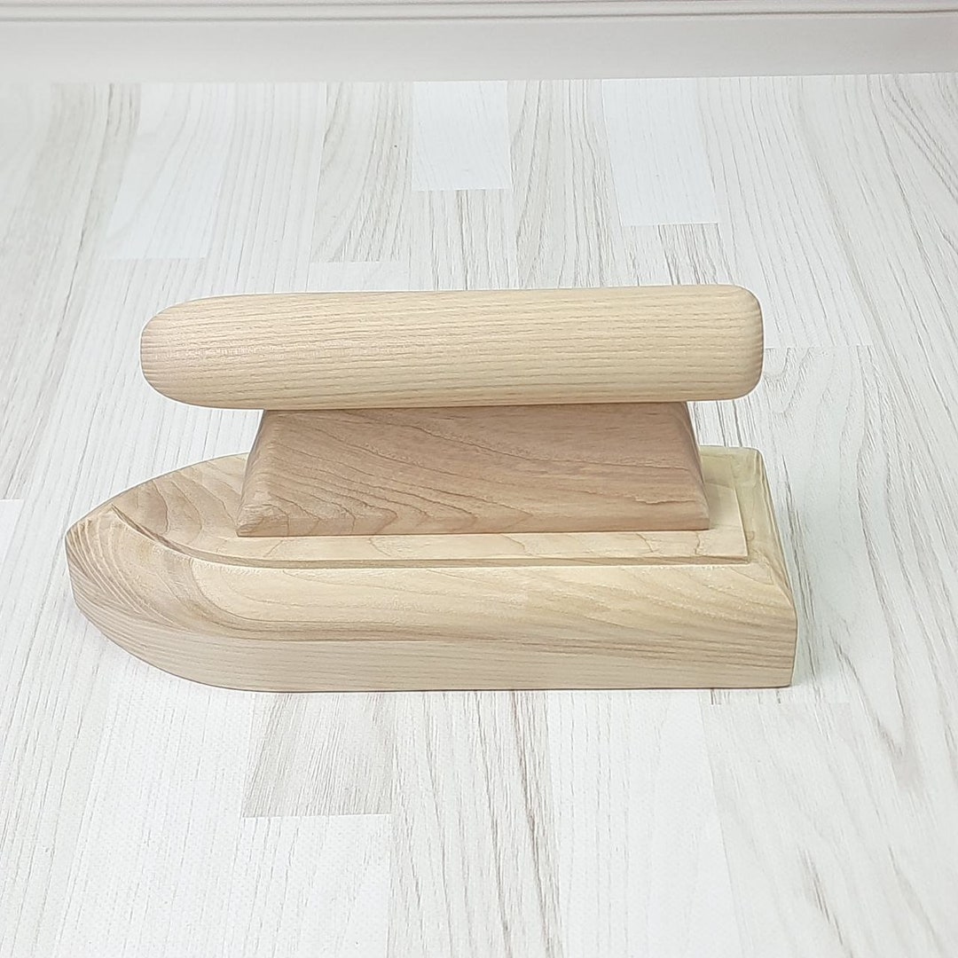 Tailors Clapper Iron, Handcrafted Wood Clapper, Pressing Board ...