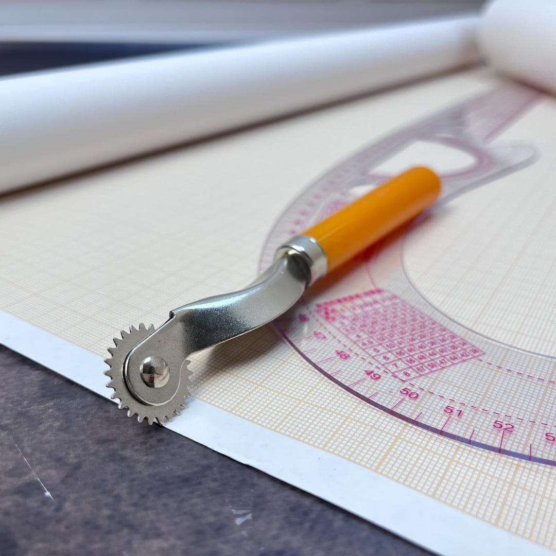 Set of Graph Paper, Sewing Tracing Wheel Serrated Edge, Craft Tool Bent ...
