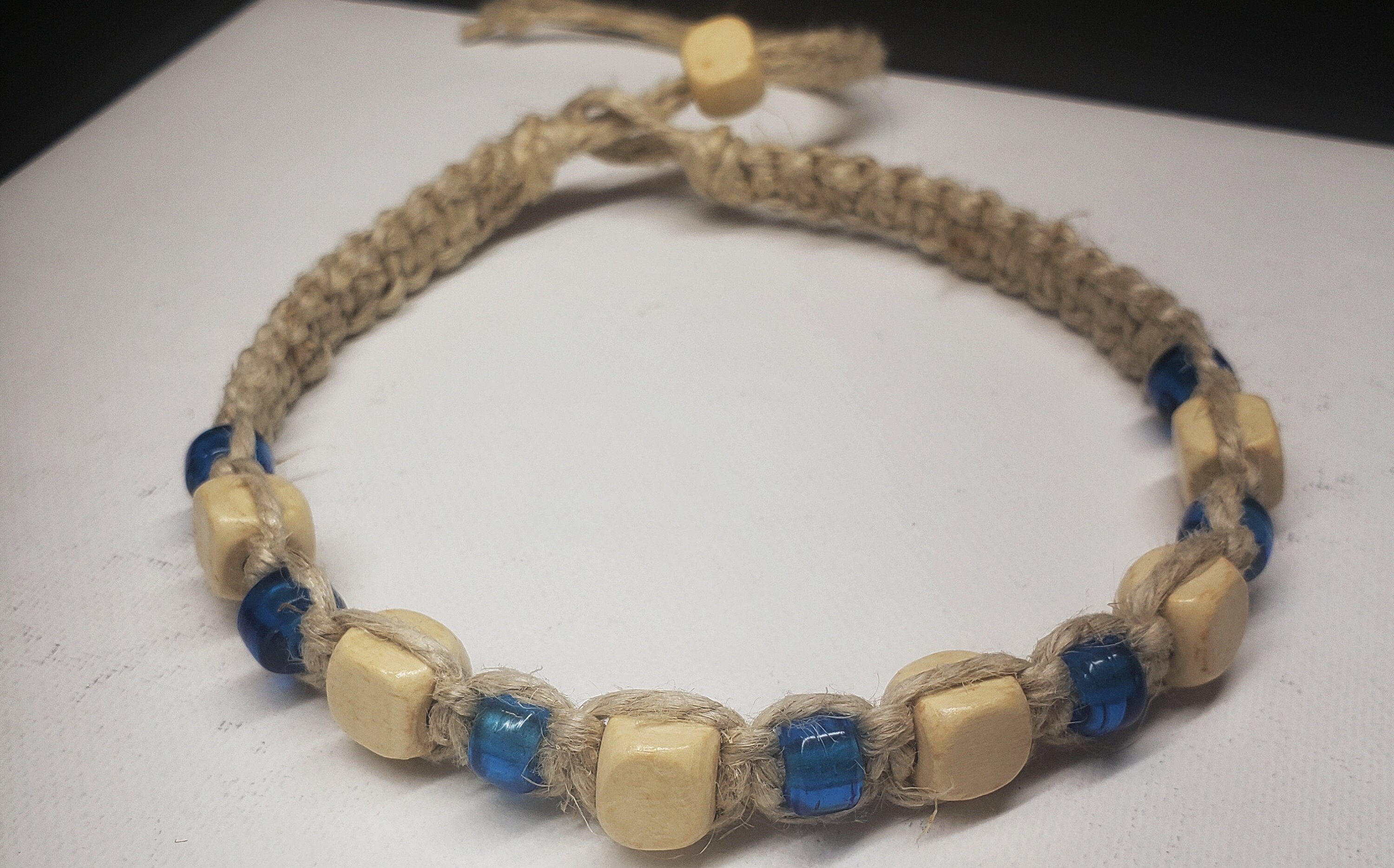 Traditional Old School Hemp Choker / Necklace for Men or Women. Perfect ...