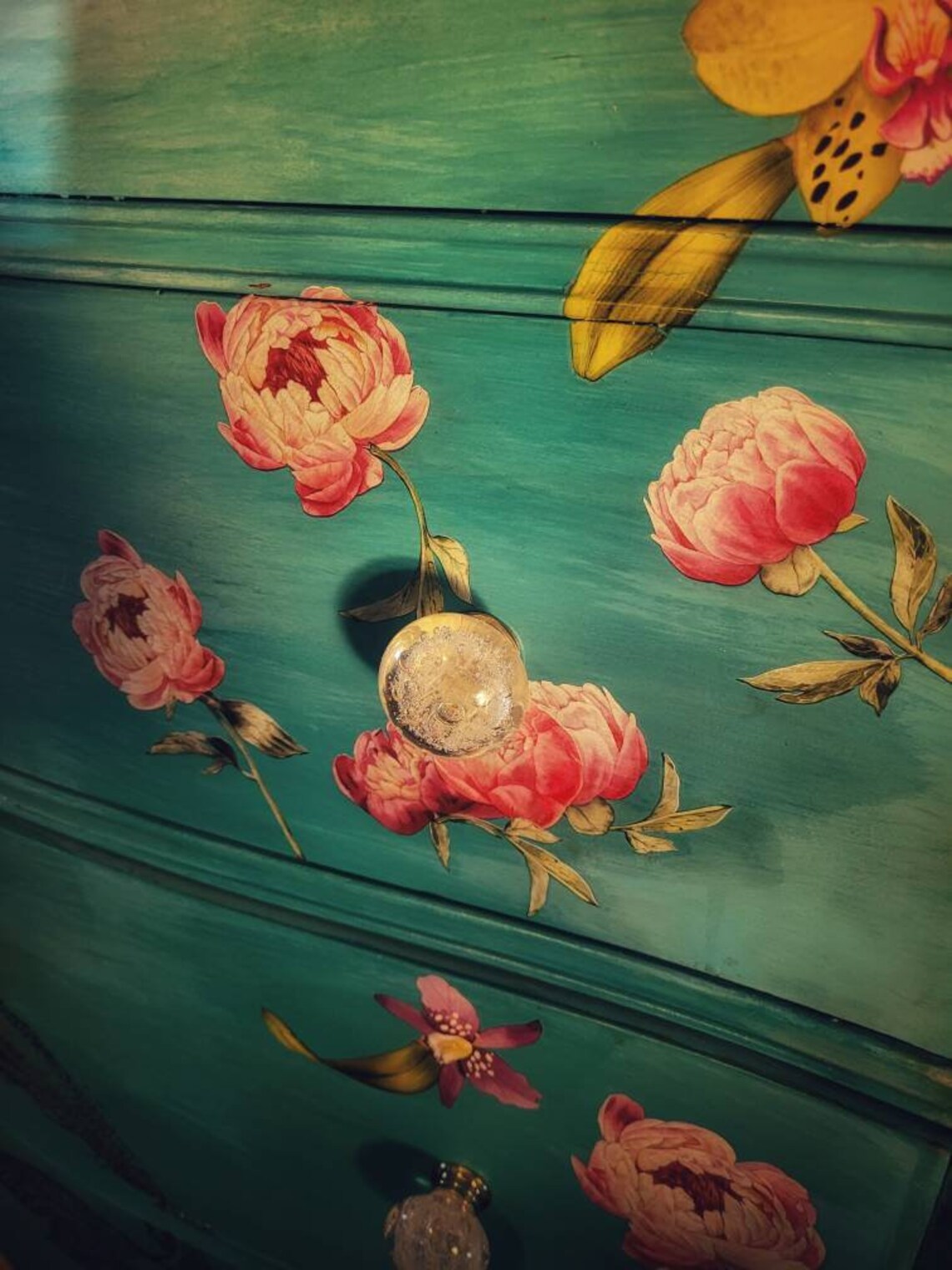 Stock Photo to Reproduce. Do Not Buy Blue, Mermaid Dresser, 5 Drawers ...