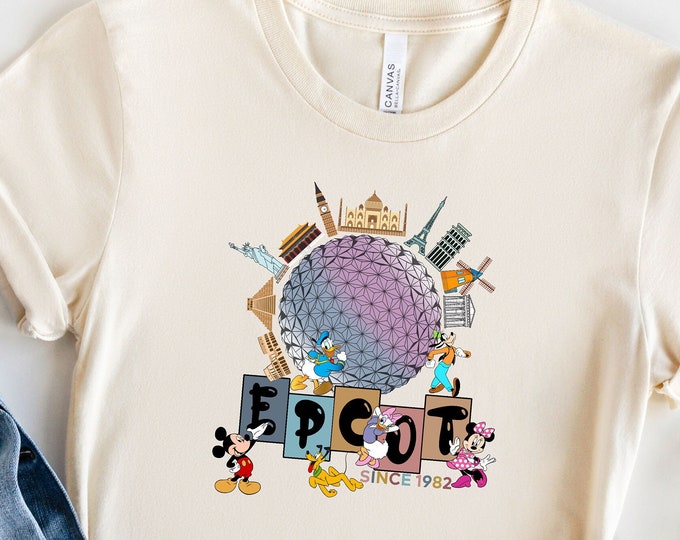 Epcot Since 1982 T-shirt, Est. 1982 Florida Theme Park Shirt, Cute ...
