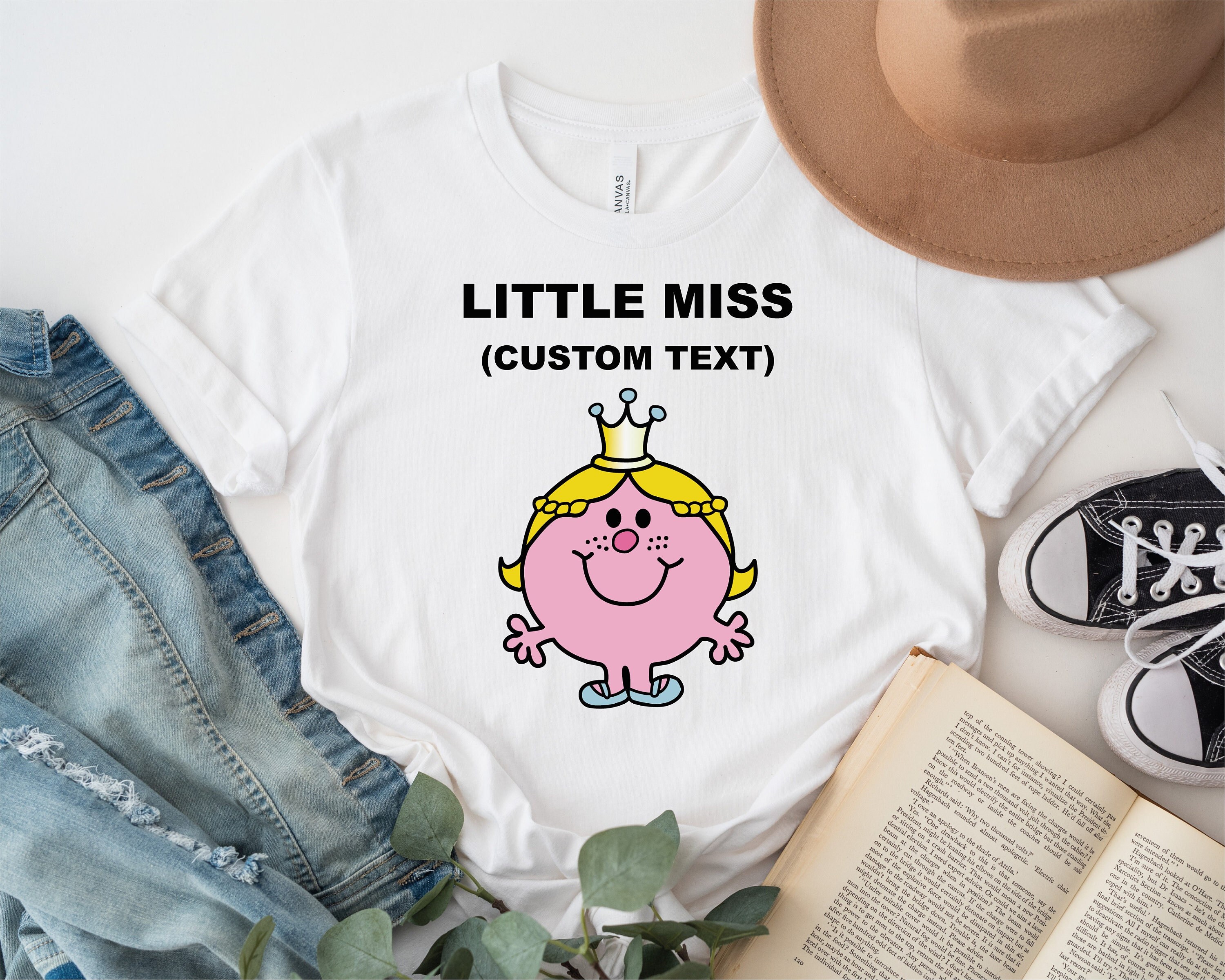 Personalized Little Miss Shirt, Little Miss Custom Shirt, Cute Little ...