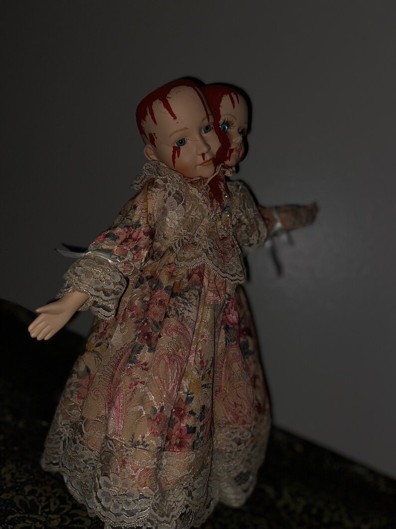 Creepy Conjoined Twins Xenø Doll B31 Creepy Doll Creepy - Etsy