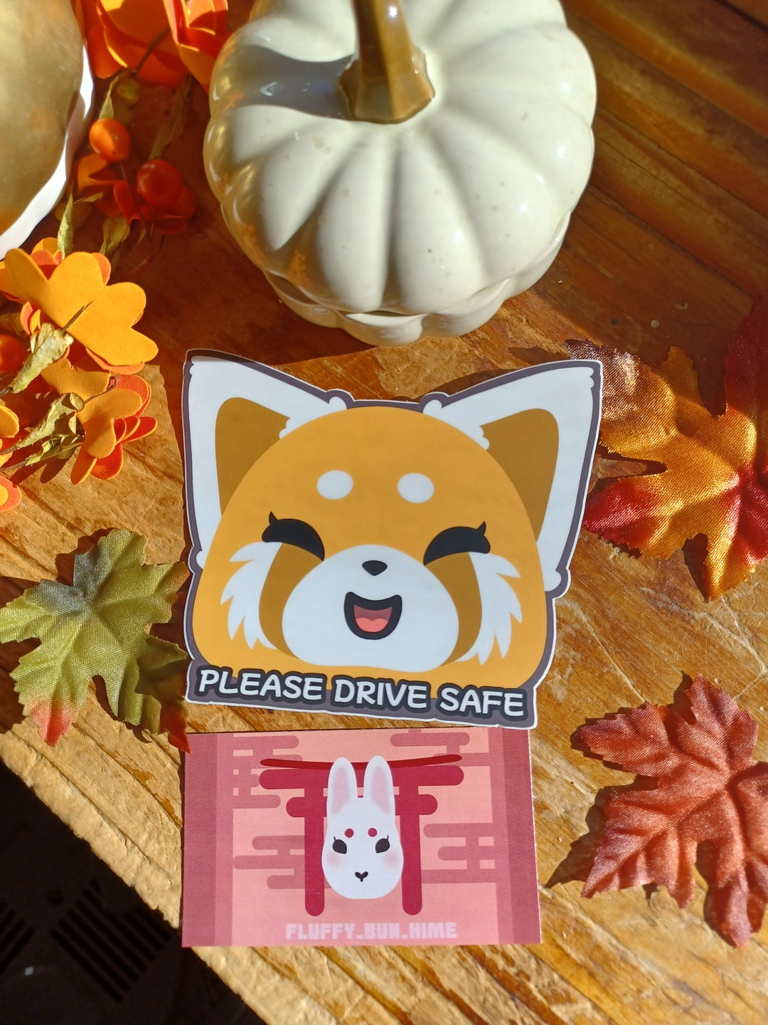 Retsuko Car Sticker - Etsy