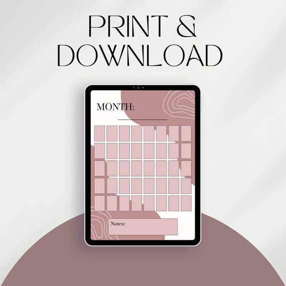 Minimalist Planner - Etsy