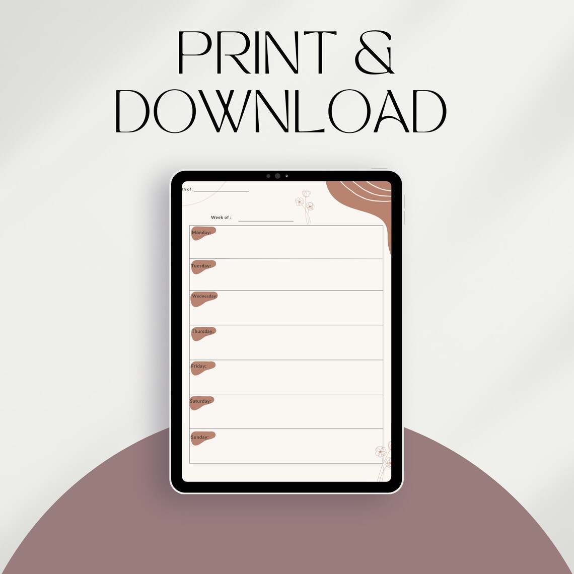 Poppy Planner - Etsy