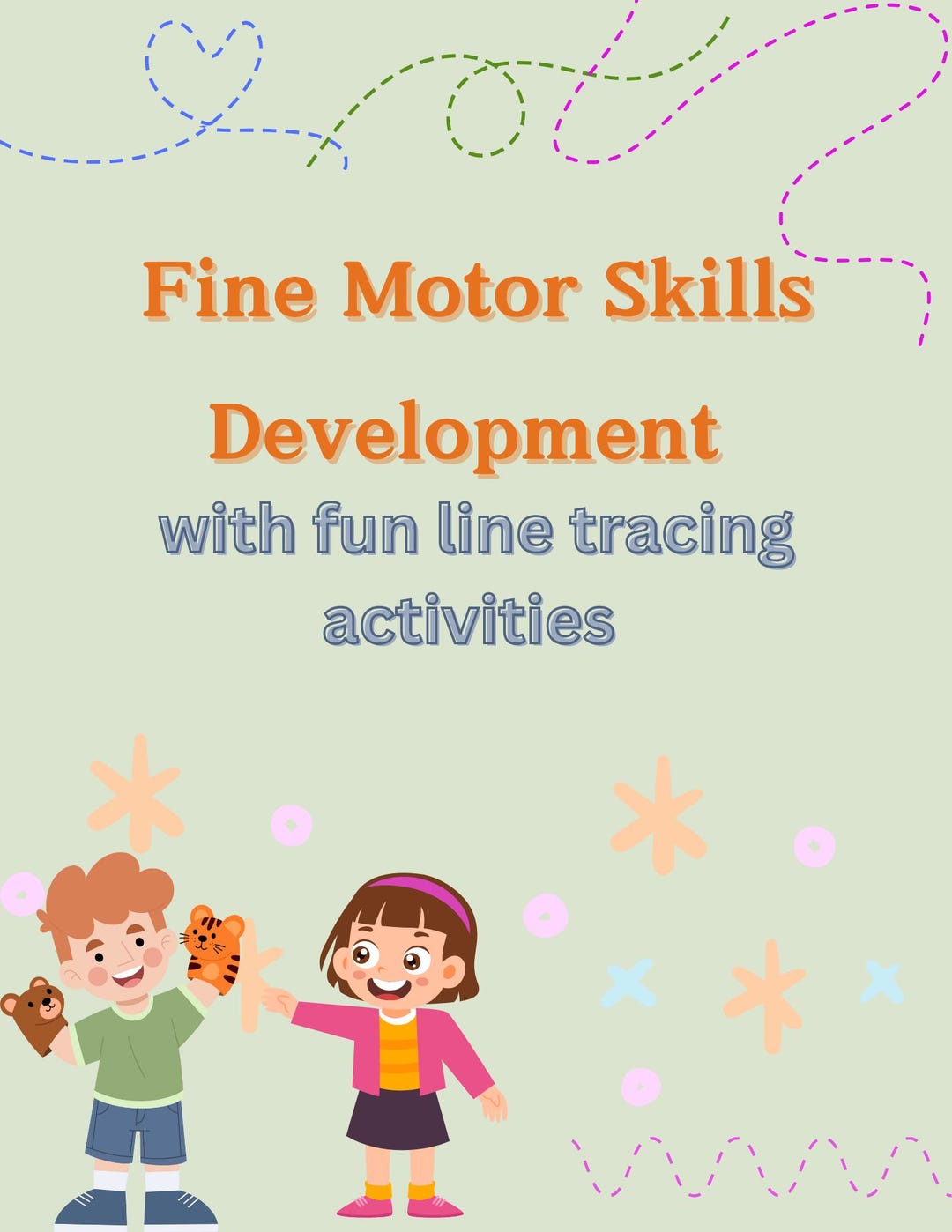Build Your Little One’s Fine Motor Skills With Fun Line Tracing ...
