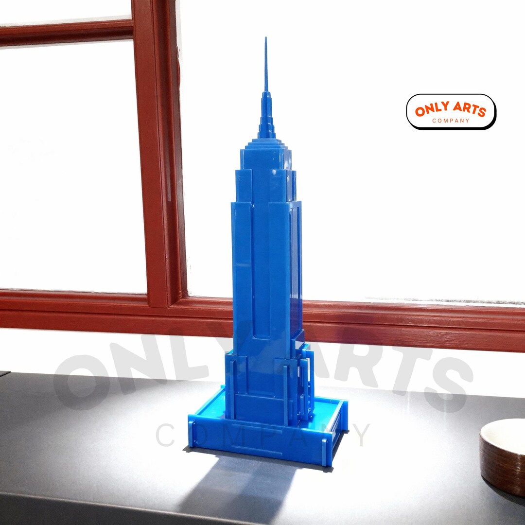 Laser Cut Empire State Building 3D Puzzle | DIY Architecture Model ...