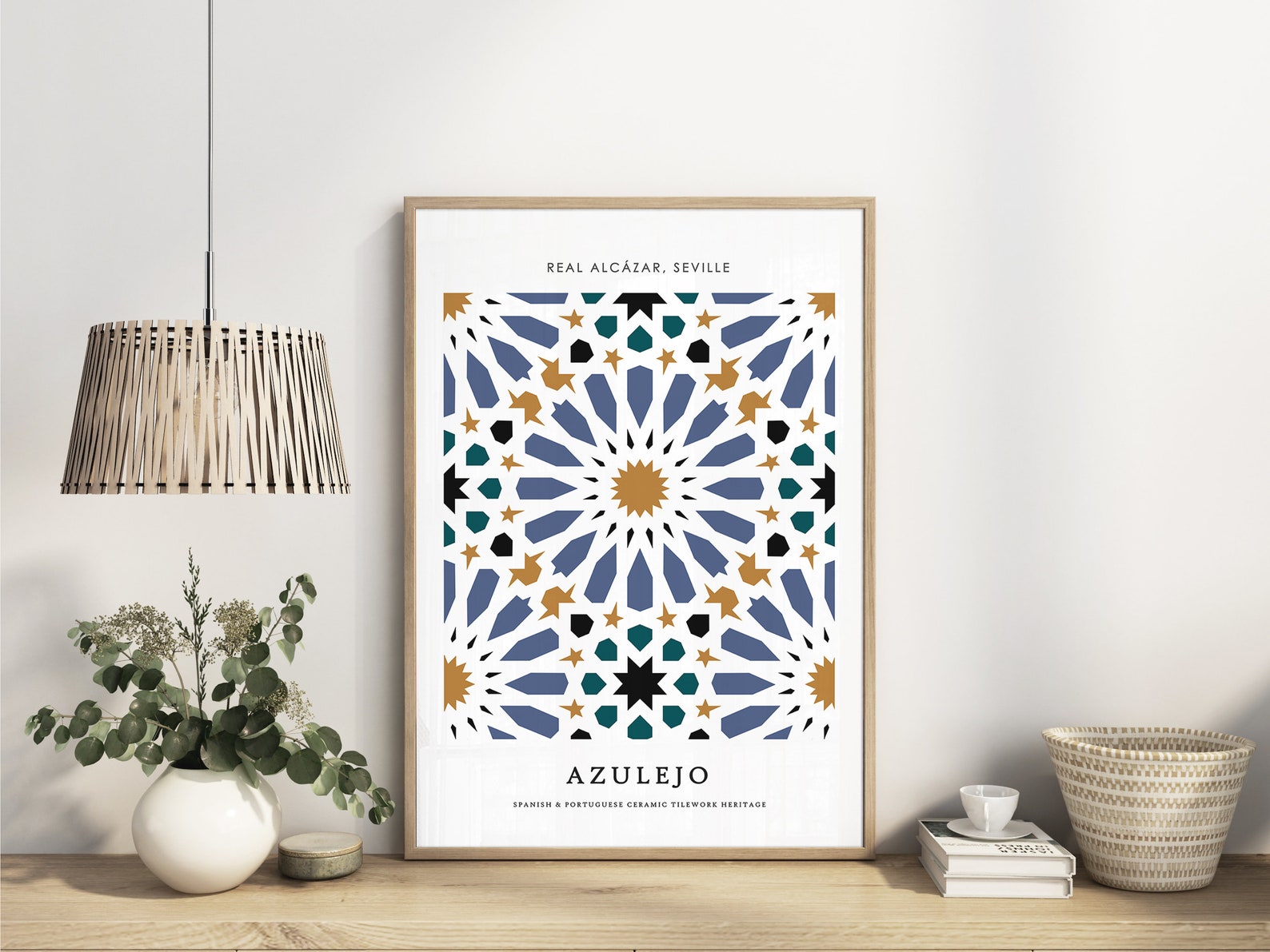 PRINTABLE Azulejo Tile Design | Portuguese & Spanish Ceramics ...