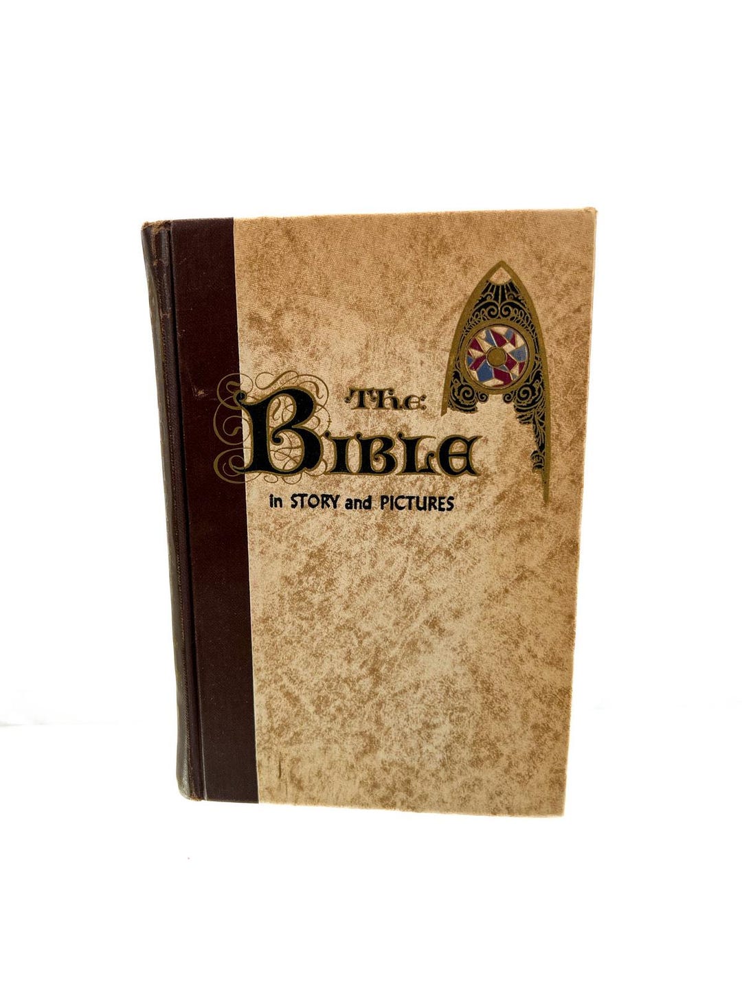Vintage Hardcover Book - the Bible in Story and Pictures - Harold ...