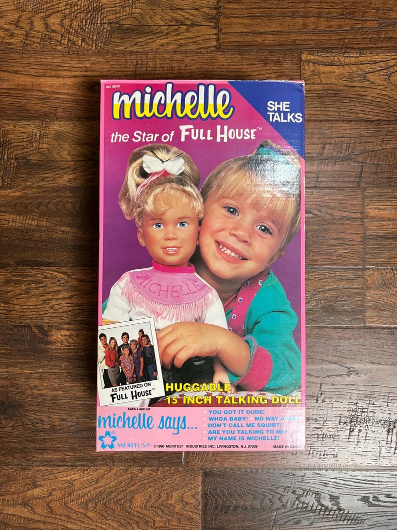 Vintage Collectibles - Michelle Tanner 15 Inch Talking Doll - Full ...