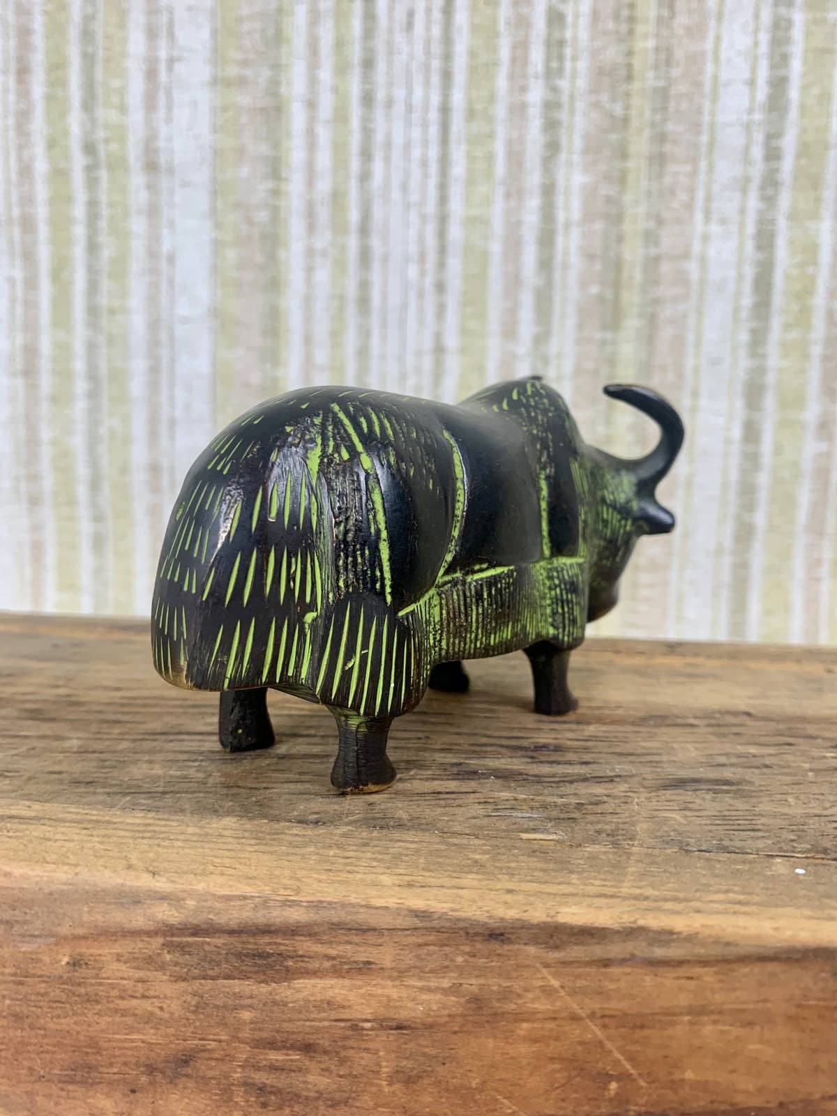 Bronze Yak Statue - Etsy