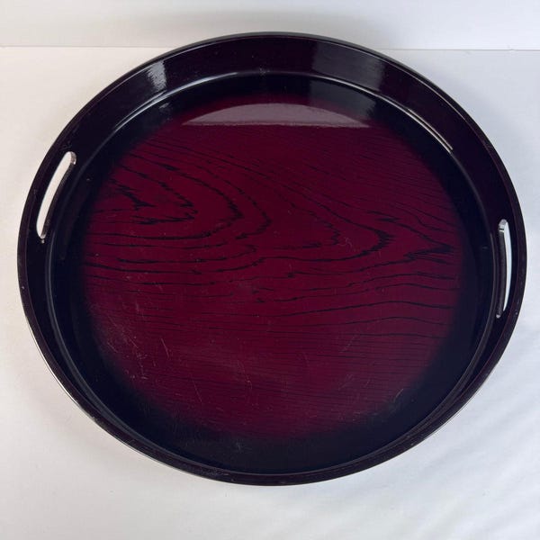 Japanese Wood Serving Tray - Etsy